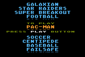 5200 Menu (prototype) - MAME software