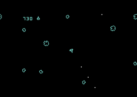 Asteroids Deluxe (PAL) - MAME software