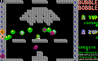 Bubble Bobble (5.25") - MAME software