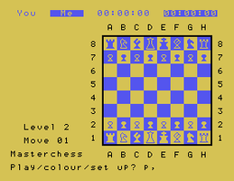 Masterchess - MAME software