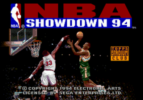 NBA Showdown '94 (USA, prototype, hacked) - MAME software