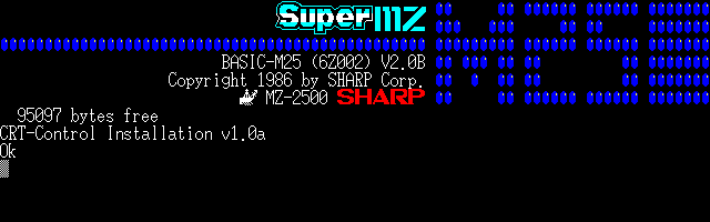 BASIC-M25 (6Z002) V2.0B - MAME software