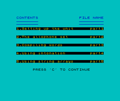 Currah uSpeech Demo - MAME software