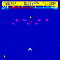 Astro Fighter (Taito) - MAME machine