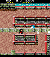 Knight Boy (bootleg of KiKi KaiKai, set 2) - MAME machine