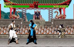 Mortal Kombat (prototype, rev 9.0 07/28/92) - MAME machine