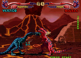 Primal Rage (version 2.0) - MAME machine
