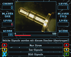 Quizard 3 (v3.4, German, i8751 DE 132 A1) - MAME machine