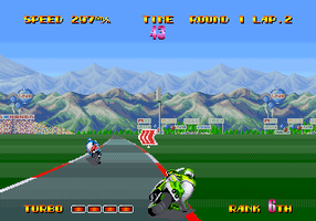 Riding Hero (set 2) - MAME machine