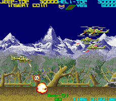 Silk Worm (bootleg, set 2) - MAME machine