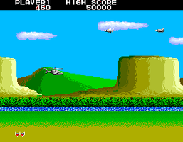 Sky Wolf (set 1) - MAME machine