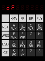 Electronic Chess (Tryom) - MAME machine