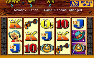 Boot Scootin - MAME machine