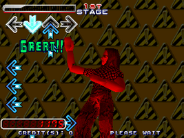 Dance Dance Revolution (GN845 VER. AAA) - MAME machine