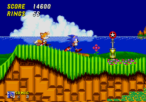 Sonic The Hedgehog 2 (Mega Play) - MAME machine