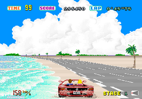 Out Run (sitdown/upright, Rev B) - MAME machine