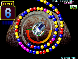Puzz Loop (Korea) - MAME machine