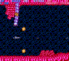 Salamander (version J) - MAME machine