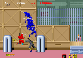 Shinobi (set 5, System 16B) (unprotected) - MAME machine