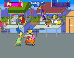 The Simpsons (2 Players World, set 3) - MAME machine