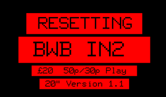 Prize Space Invaders (v1.4D?) (MPU4 Video) - MAME machine