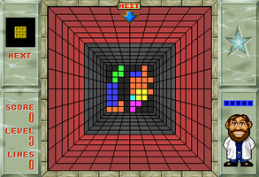 Welltris (World?, 2 players) - MAME machine