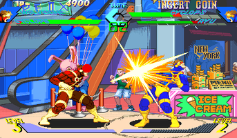 X-Men Vs. Street Fighter (Japan 970113) - MAME machine